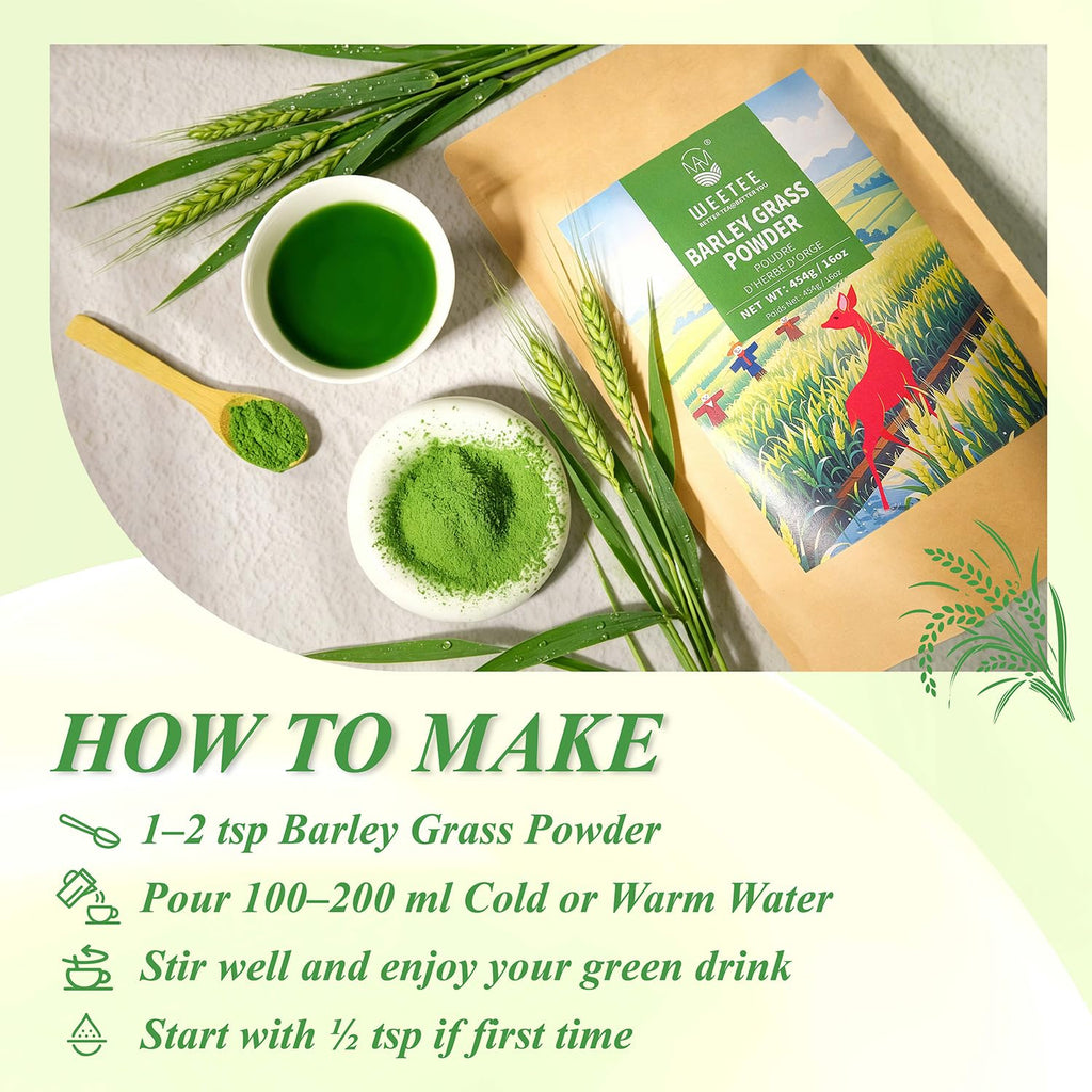 vegan-friendly green drink mix