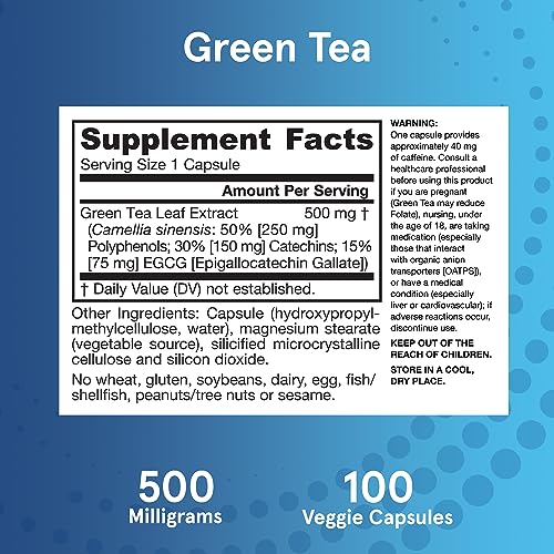 vegan-friendly green tea capsules