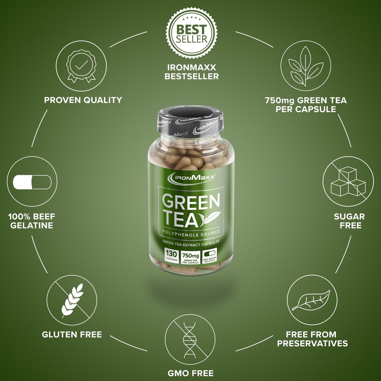 vegan-friendly green tea extract