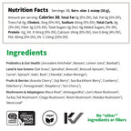 vegan-friendly greens drink mix