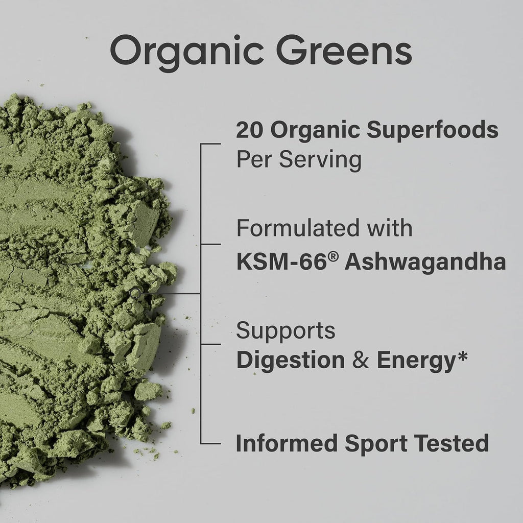 vegan-friendly greens powder supplement
