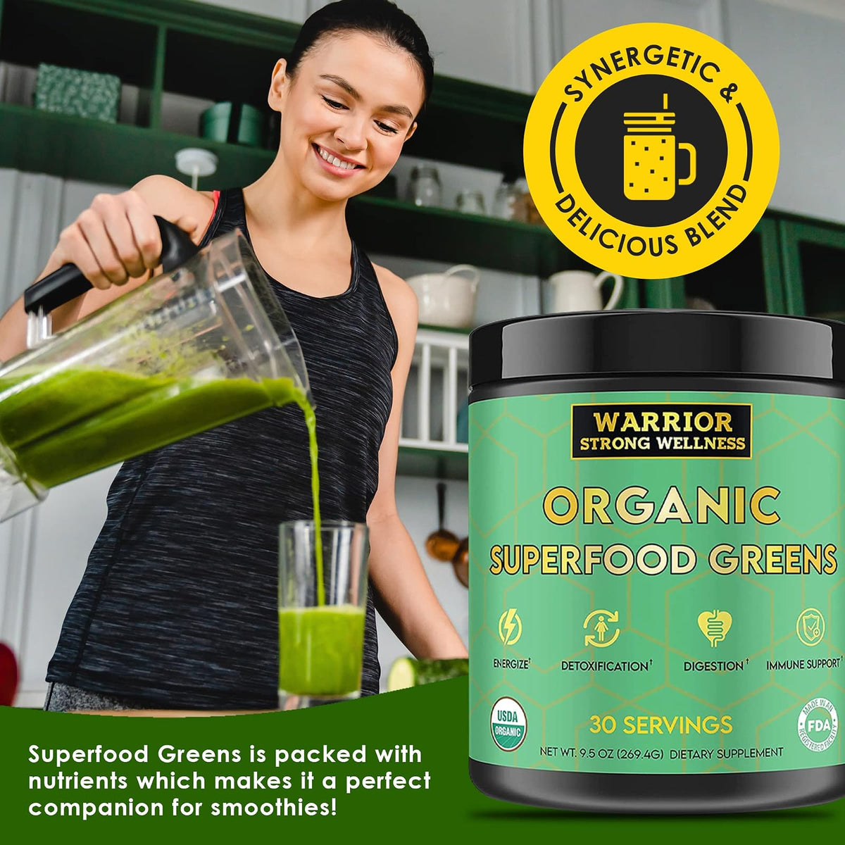 vegan-friendly greens powders supplement