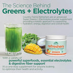 Vegan-friendly greens supplement