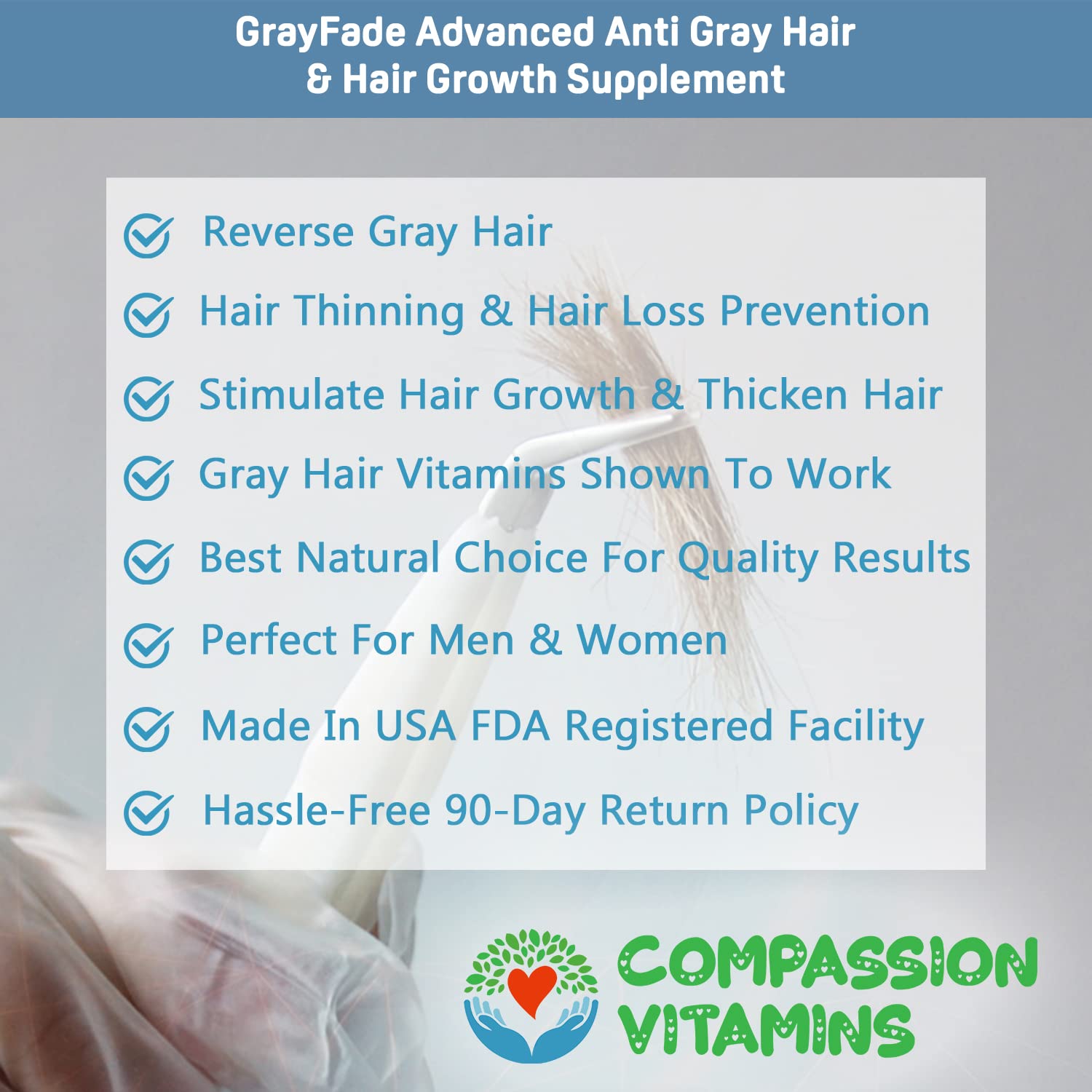 vegan-friendly hair restoration capsules