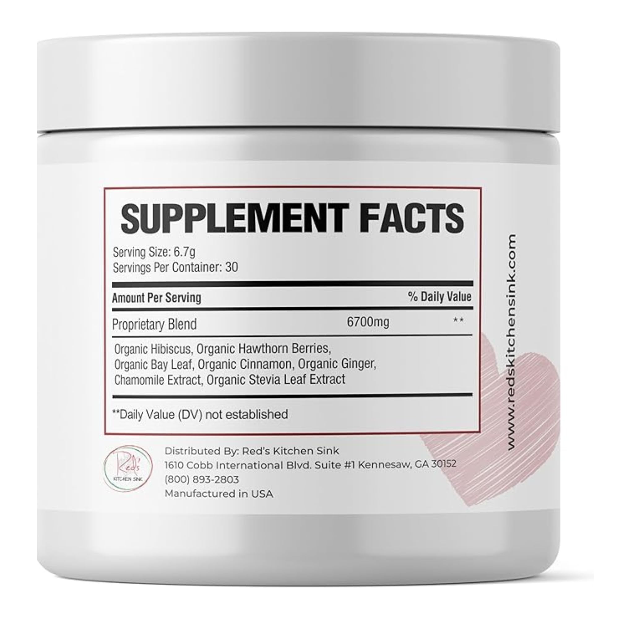 Vegan-friendly hawthorn herbal supplement
