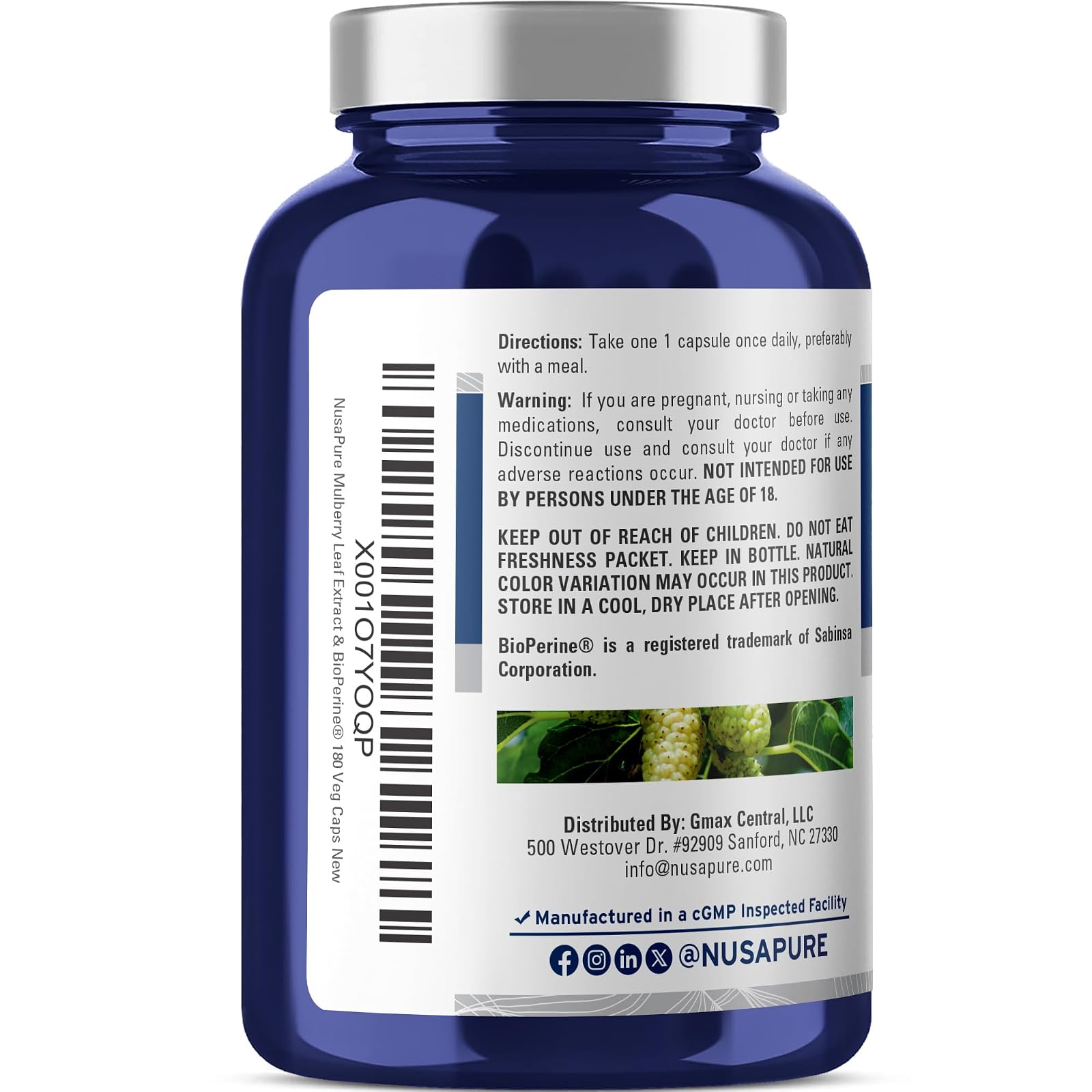 vegan-friendly herbal blend capsules