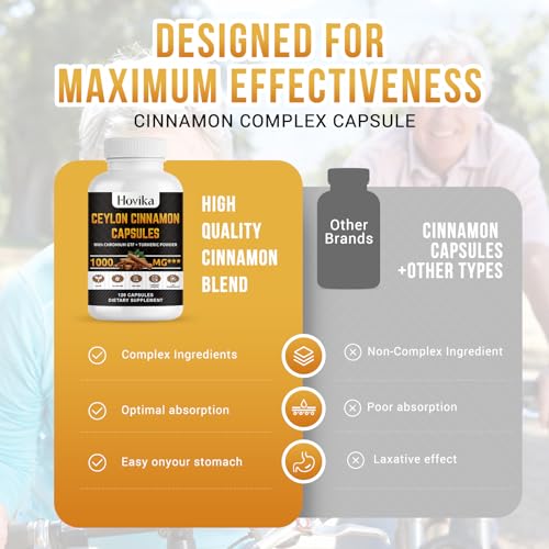 Vegan-friendly herbal cinnamon supplement