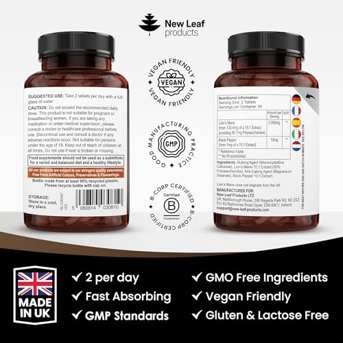 vegan-friendly herbal mushroom capsules
