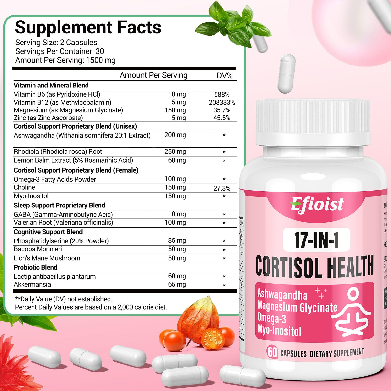 vegan-friendly herbal supplement capsules