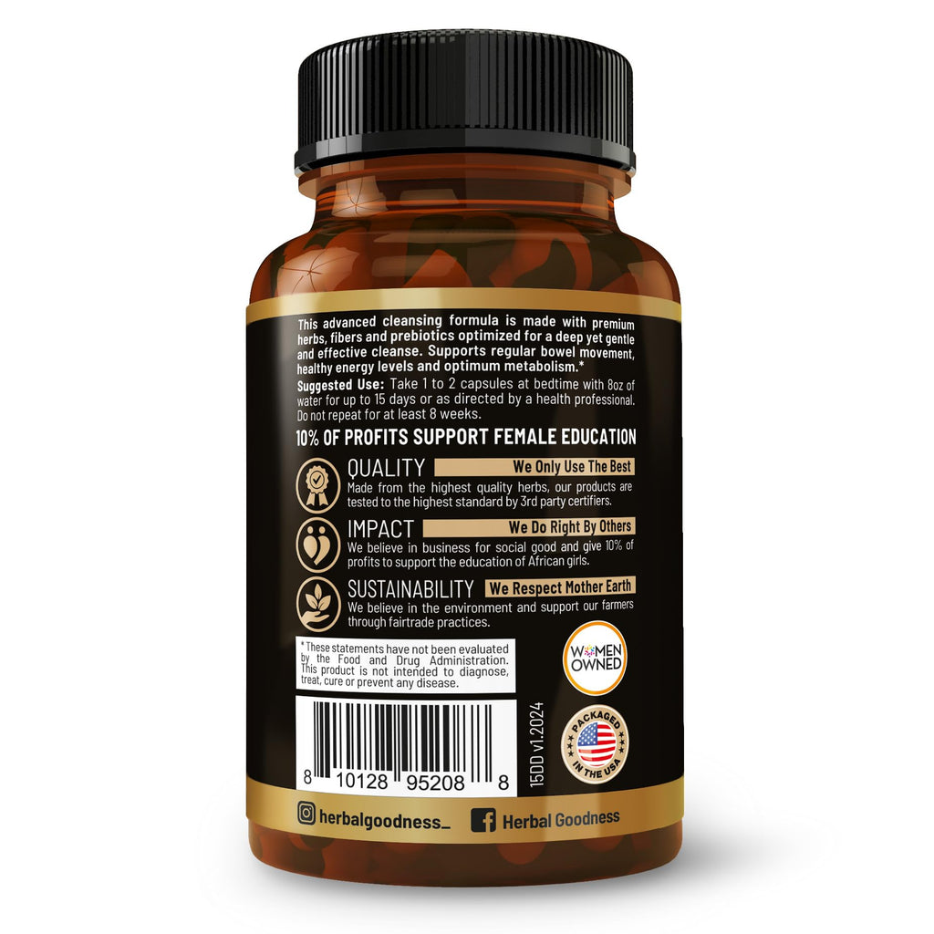 Vegan-friendly herbal supplements for detox