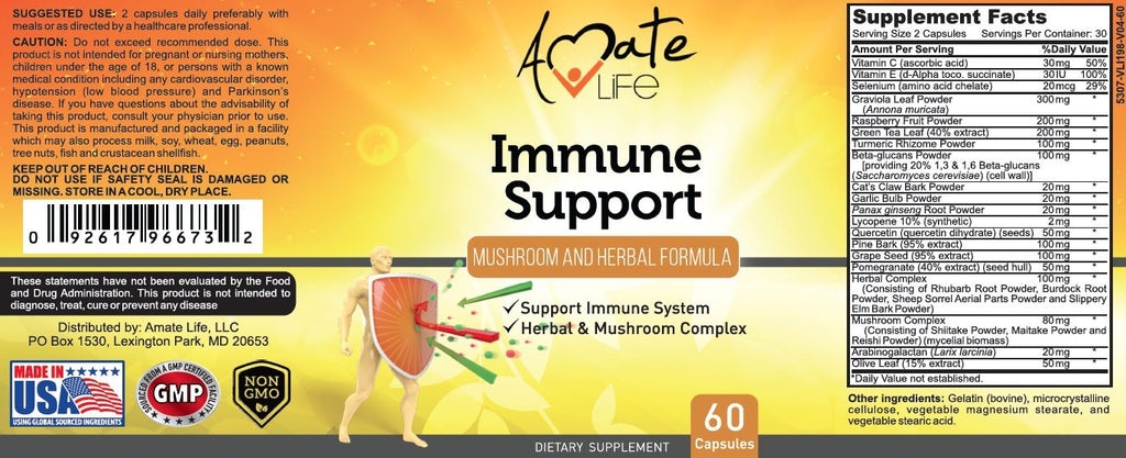 vegan-friendly immune support capsules