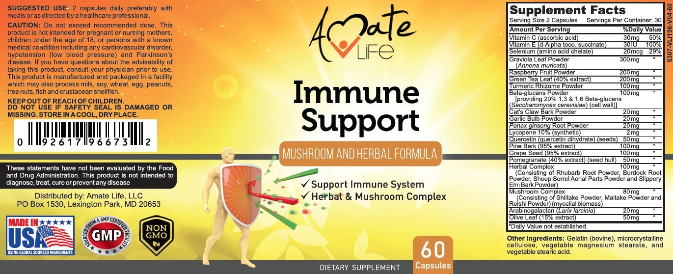 vegan-friendly immune support capsules