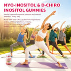 Vegan-friendly inositol gummy supplements