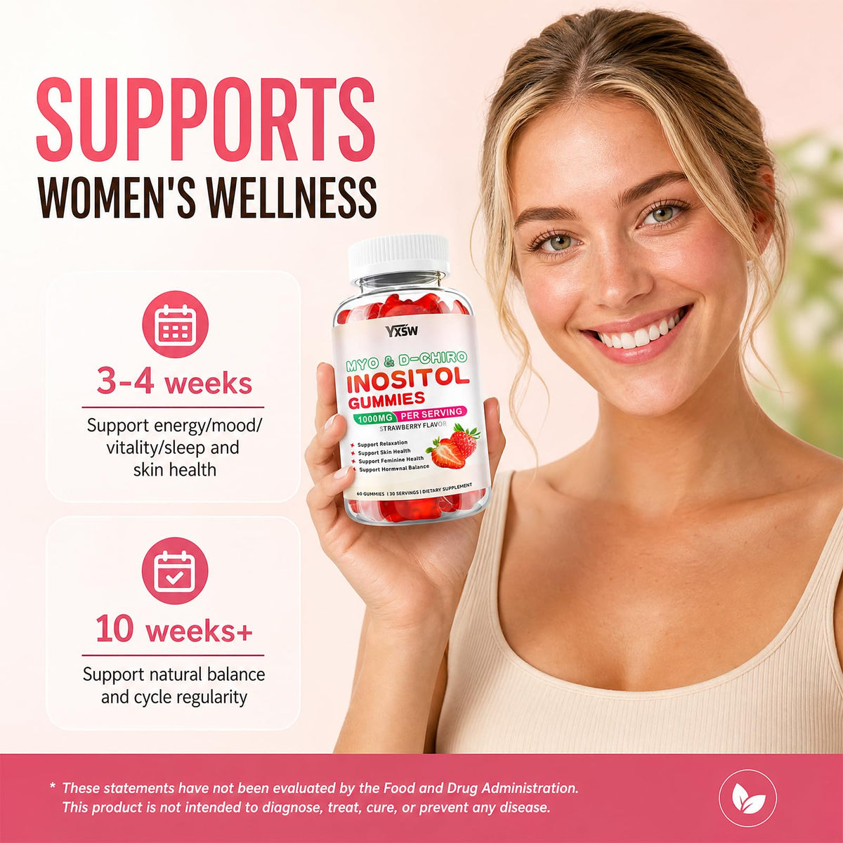 Vegan-friendly inositol supplement