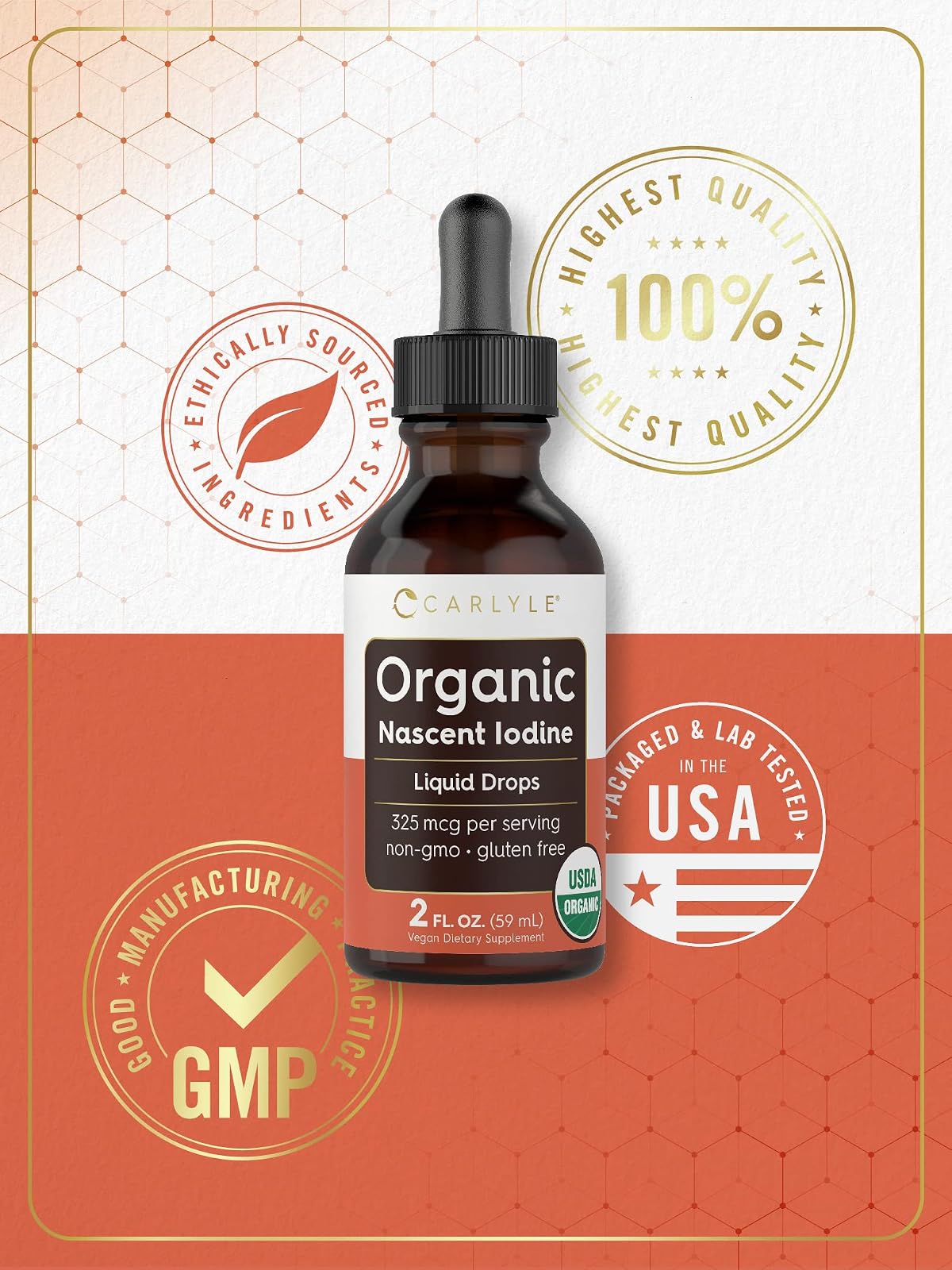vegan-friendly iodine liquid formula