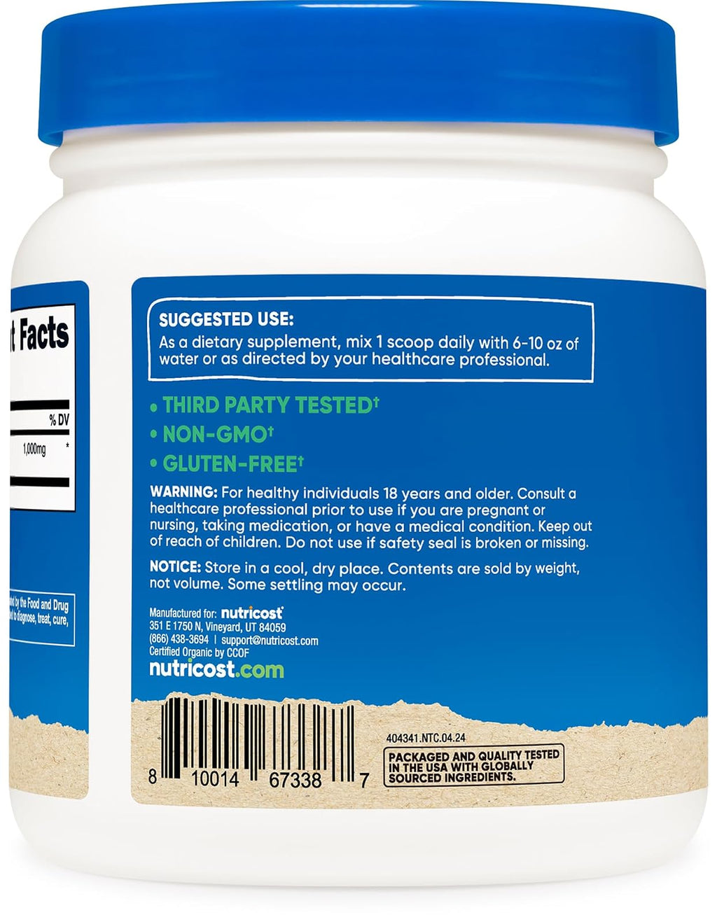vegan-friendly Irish moss supplement