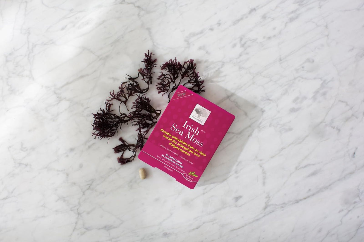 vegan-friendly Irish Sea Moss pills