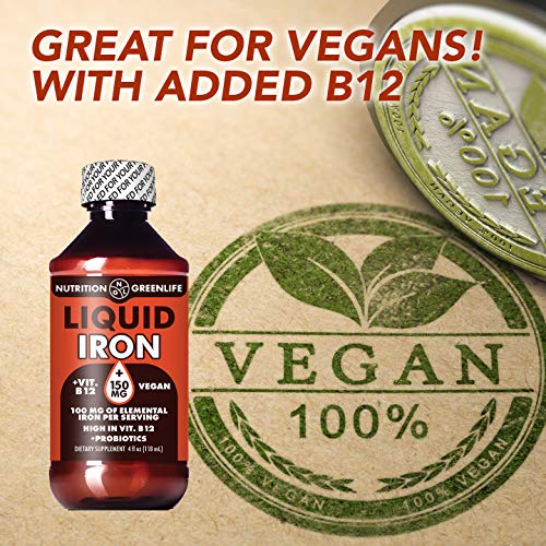 vegan-friendly iron and folic acid