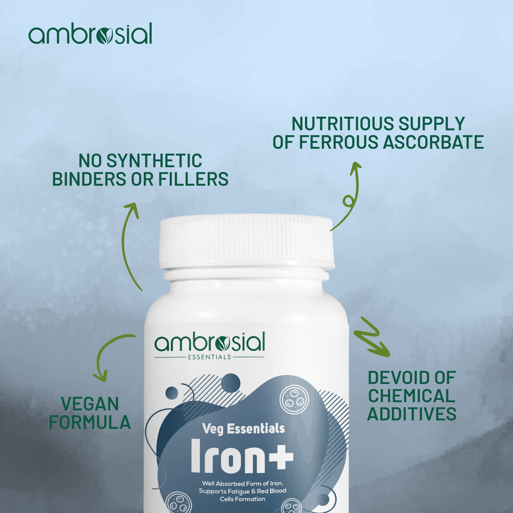 Vegan-friendly iron capsules available