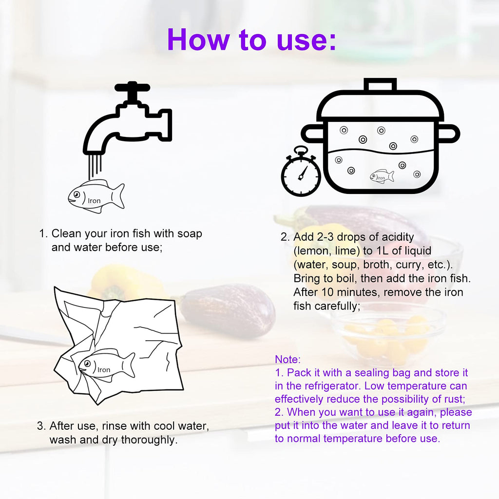 vegan-friendly iron cooking aid