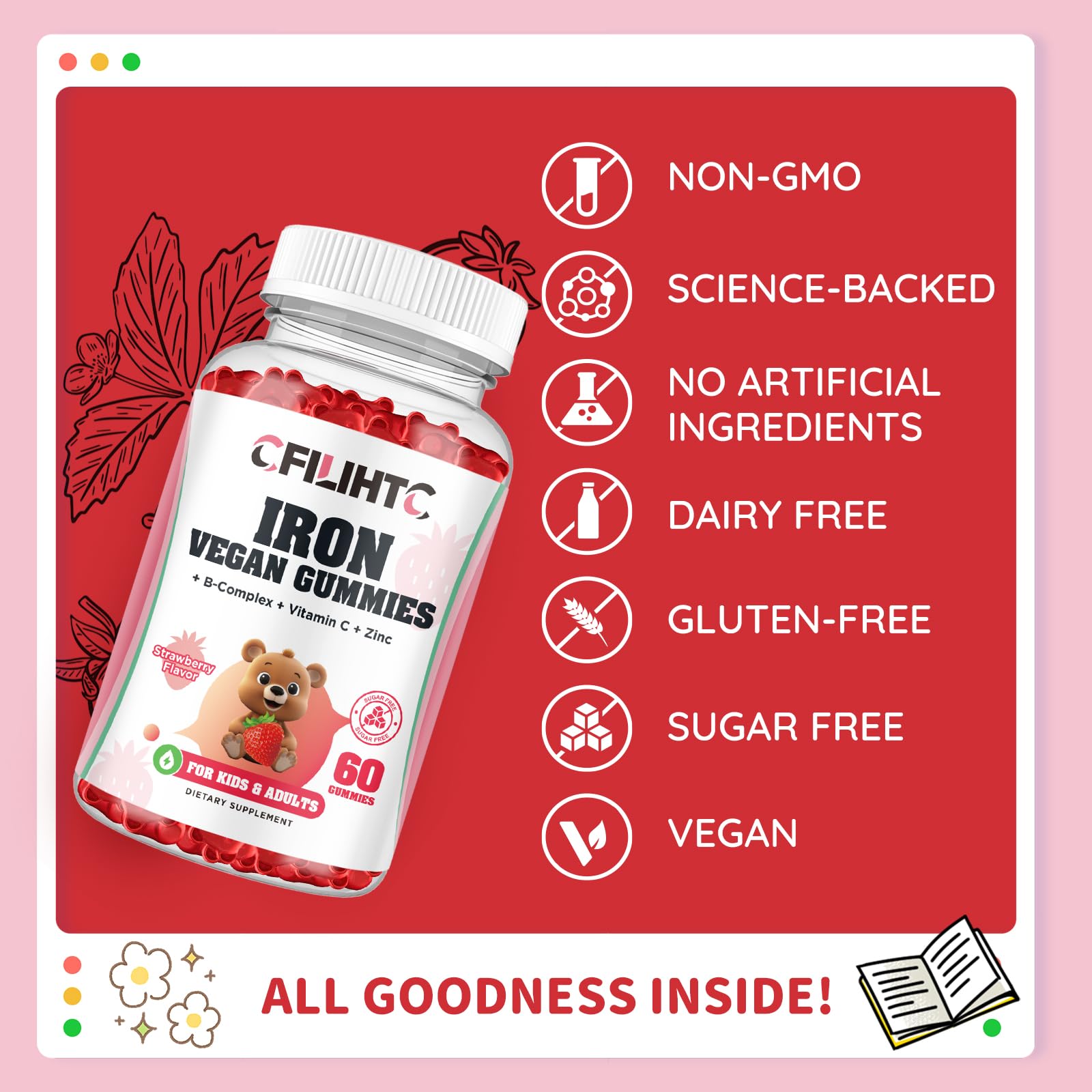 vegan-friendly iron for families