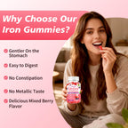 Vegan-friendly iron gummies