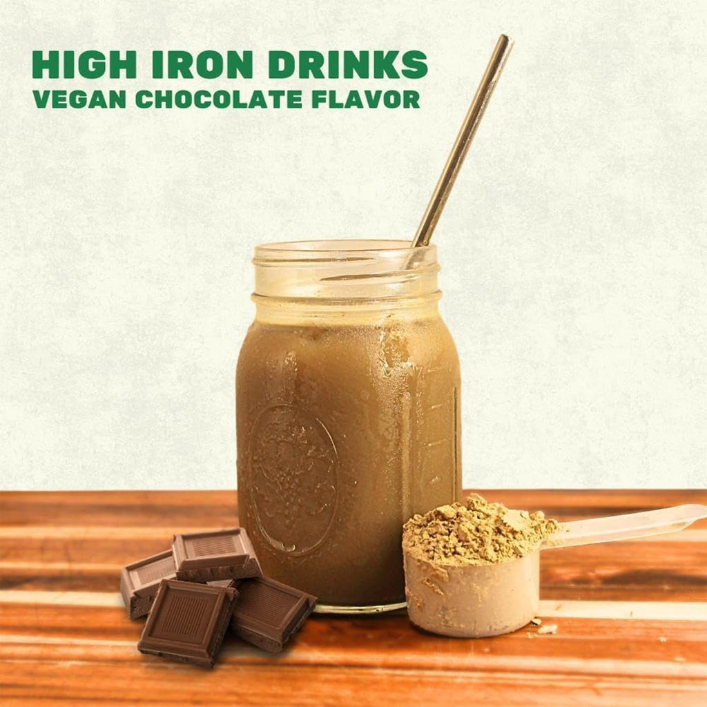 Vegan-friendly iron powder for smoothies