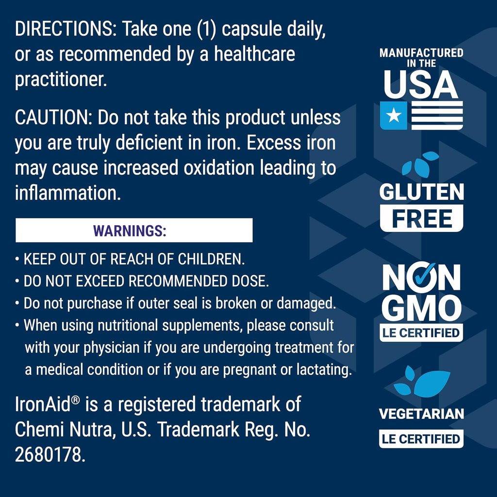 vegan-friendly iron protein supplement