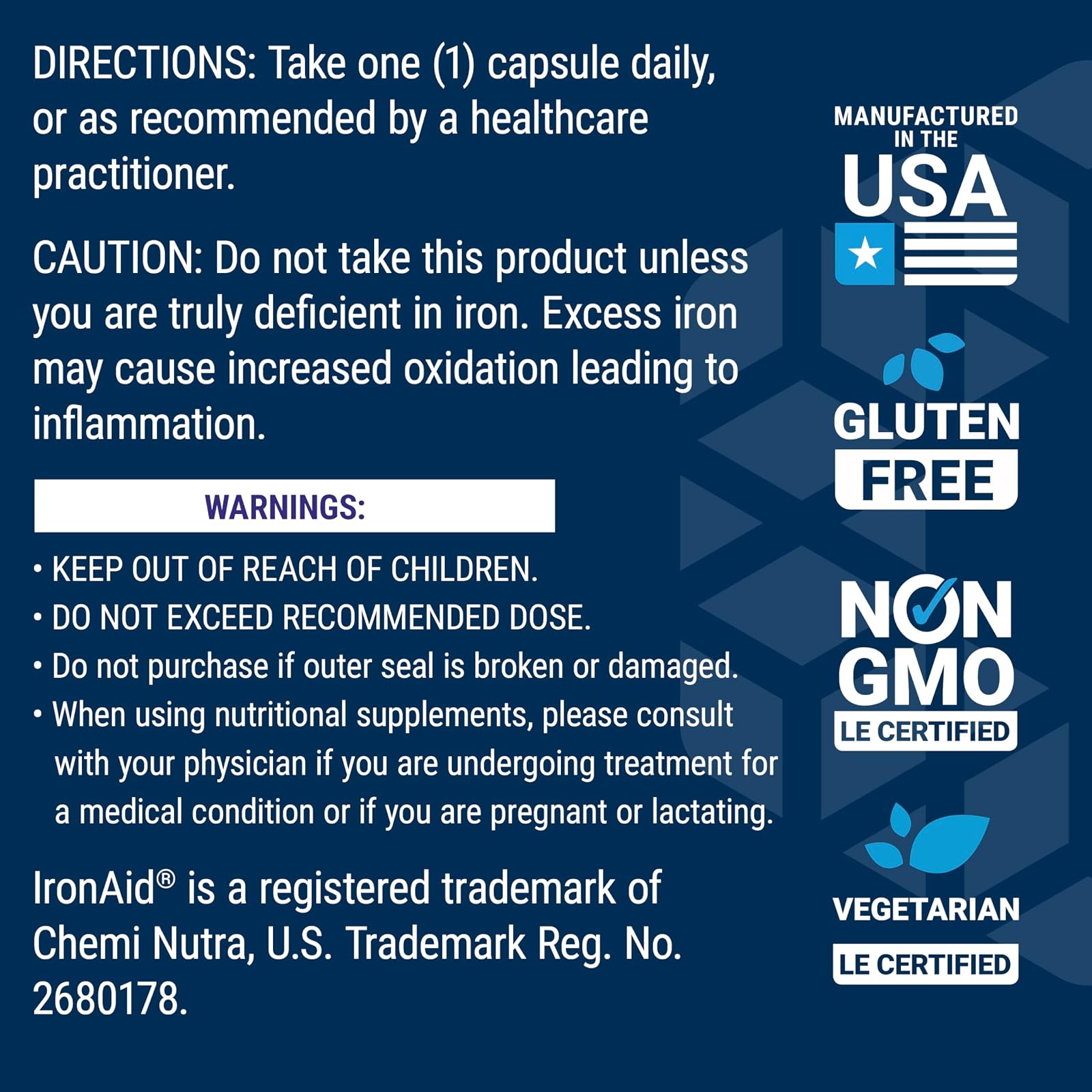 vegan-friendly iron protein supplement