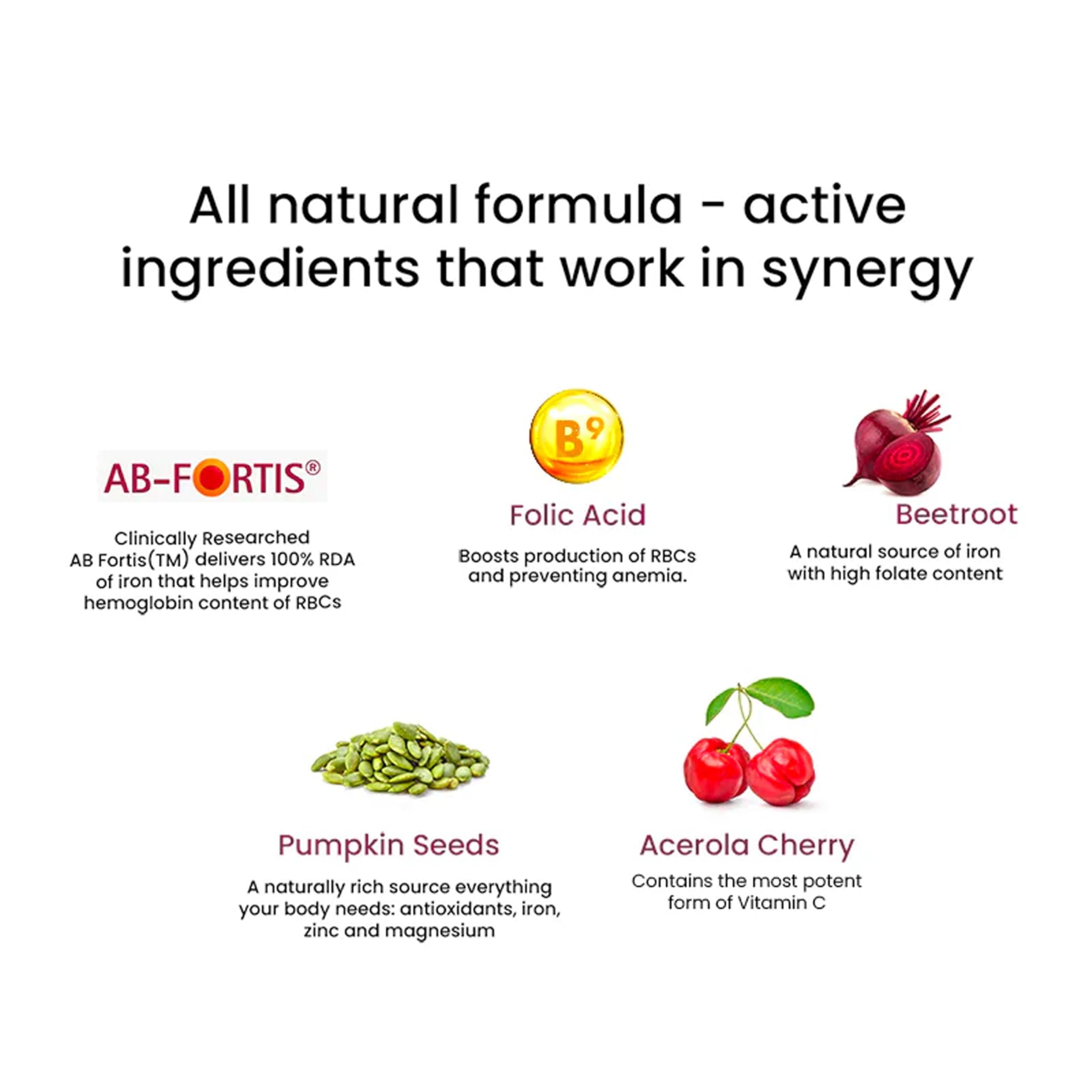vegan-friendly iron source for health