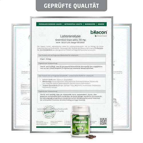 vegan-friendly iron supplement Canada