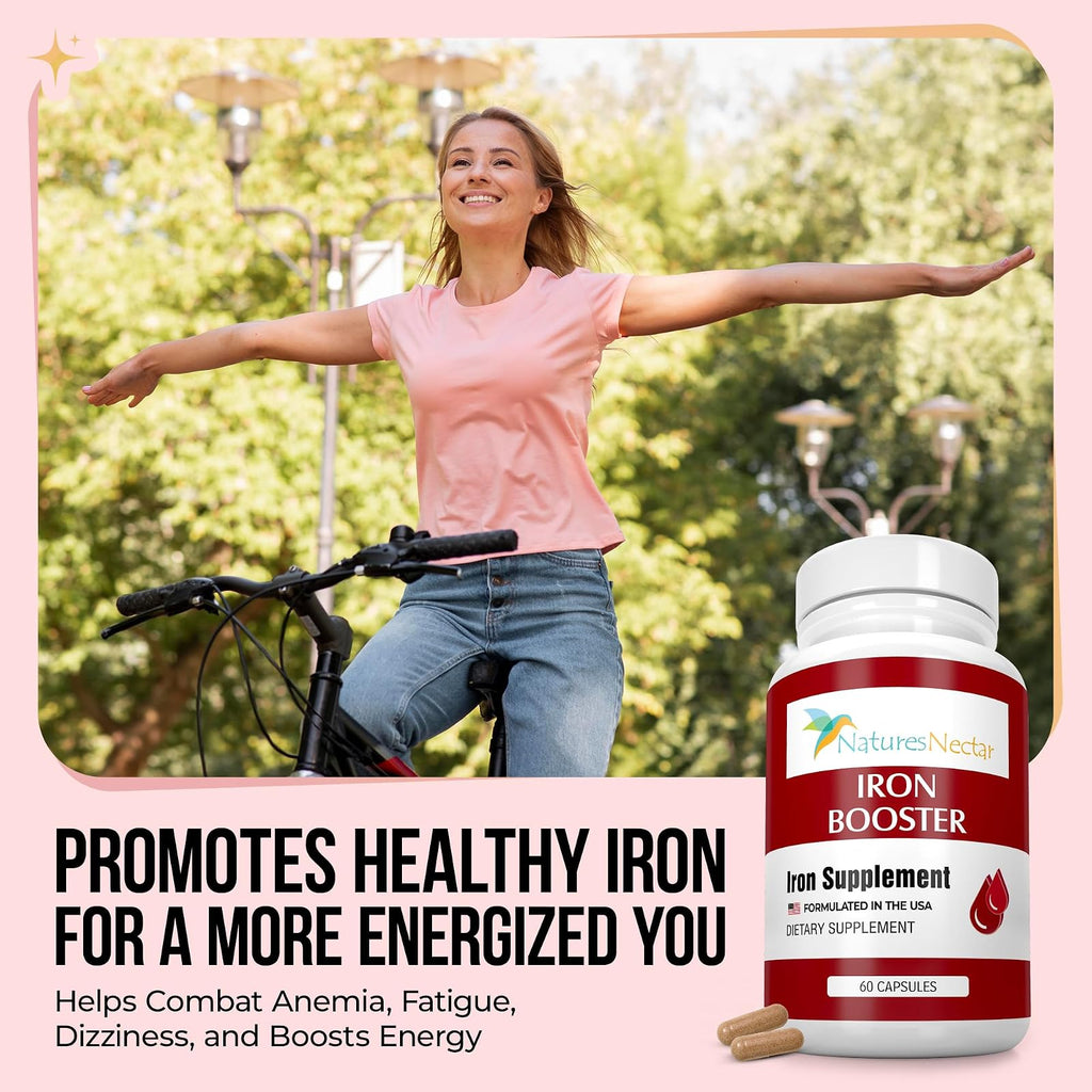 vegan-friendly iron supplement capsules