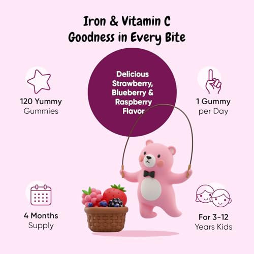 Vegan-friendly iron supplement for kids