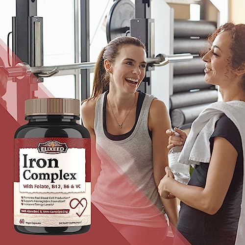 Vegan-friendly iron supplement formula