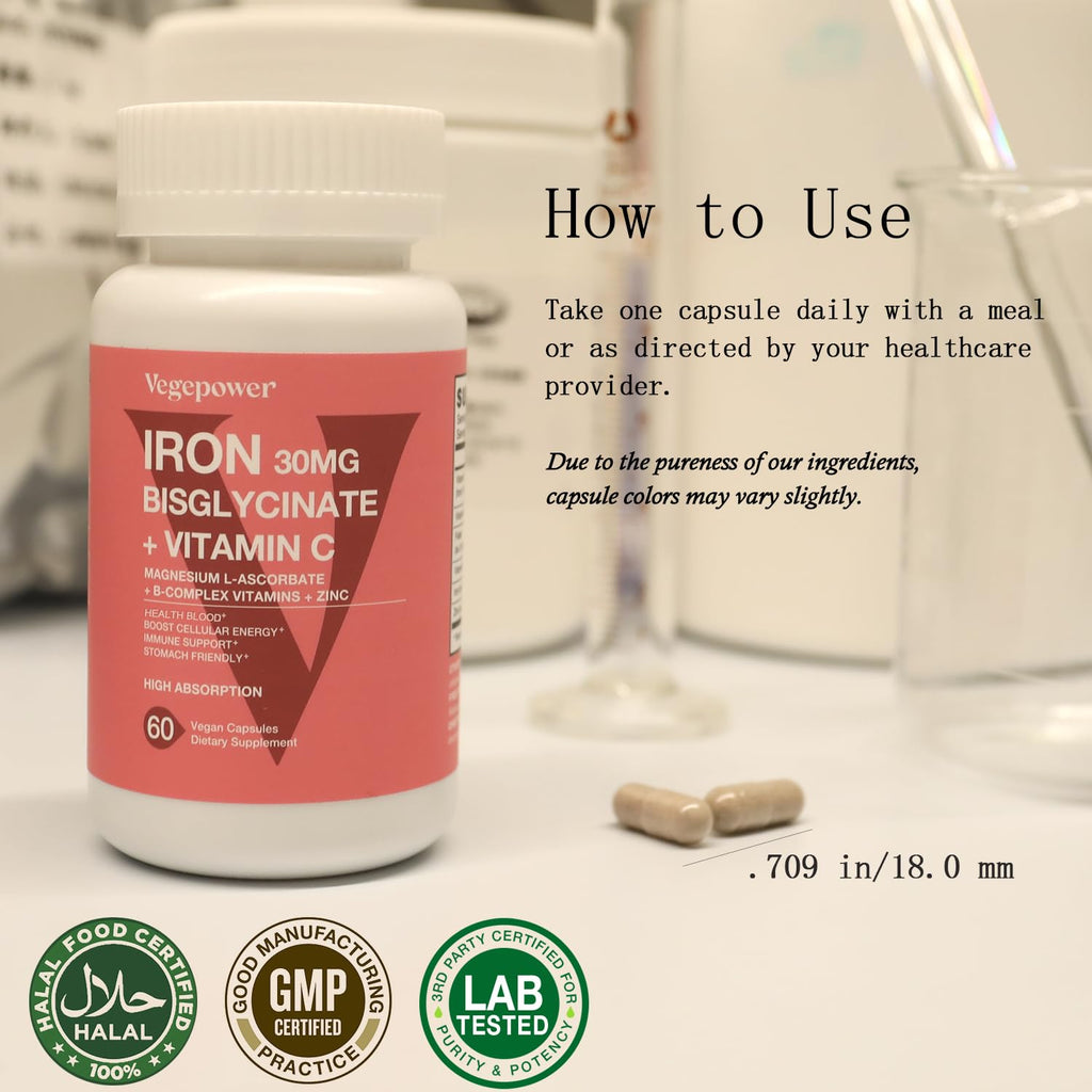 Vegan-friendly iron supplement option
