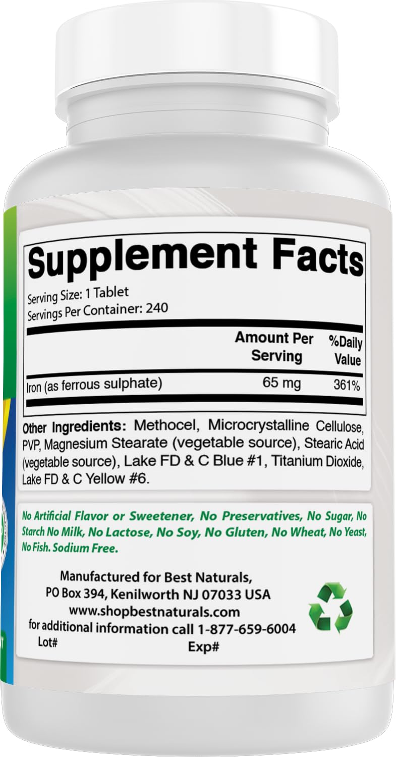 vegan-friendly iron supplement option