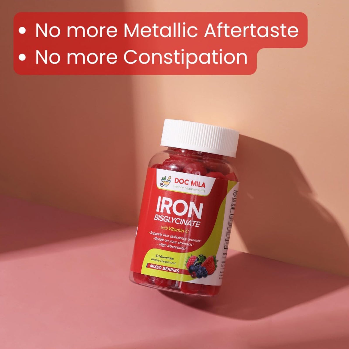 Vegan-friendly iron supplement option