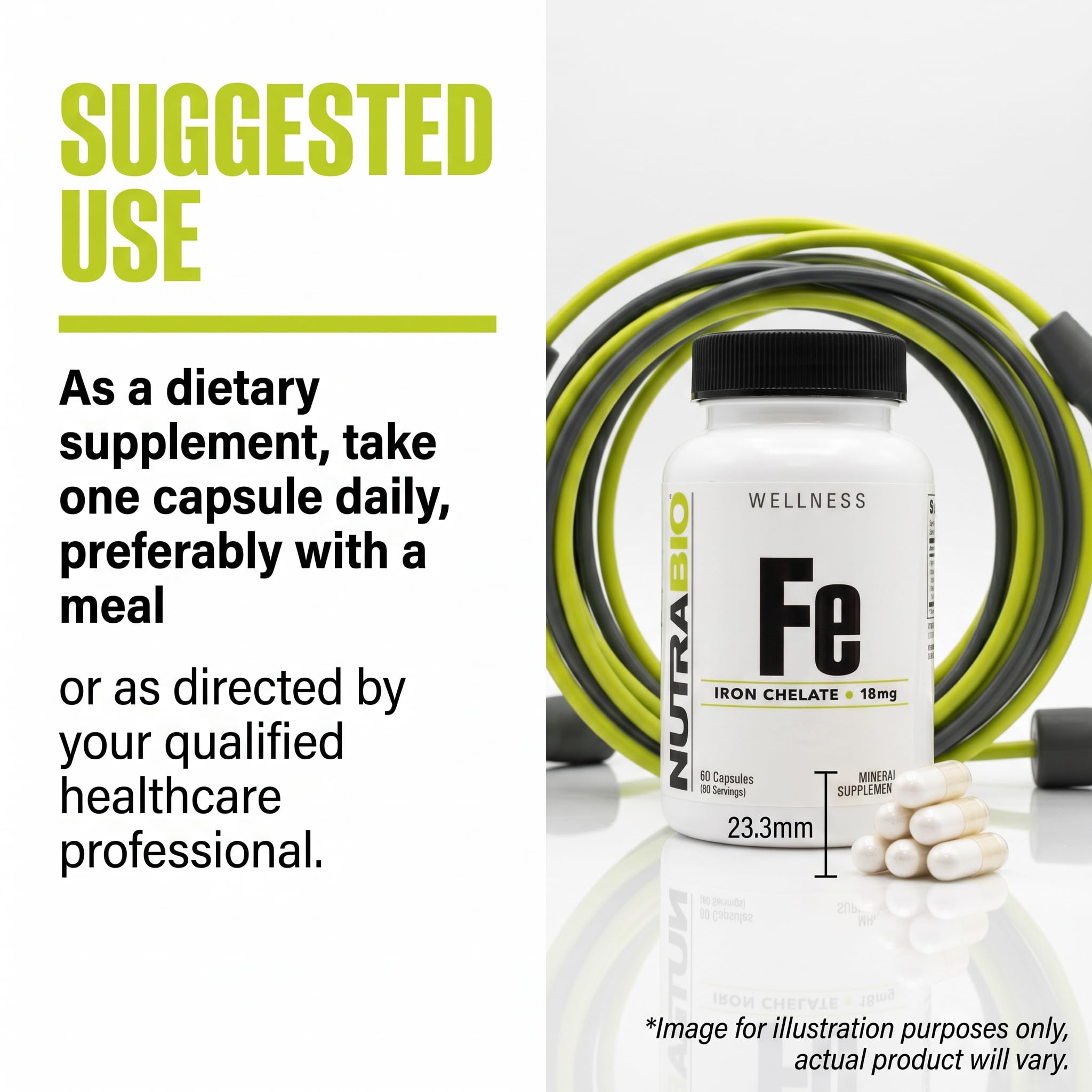 Vegan-friendly iron supplement option