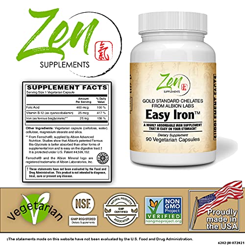 vegan-friendly iron supplement option