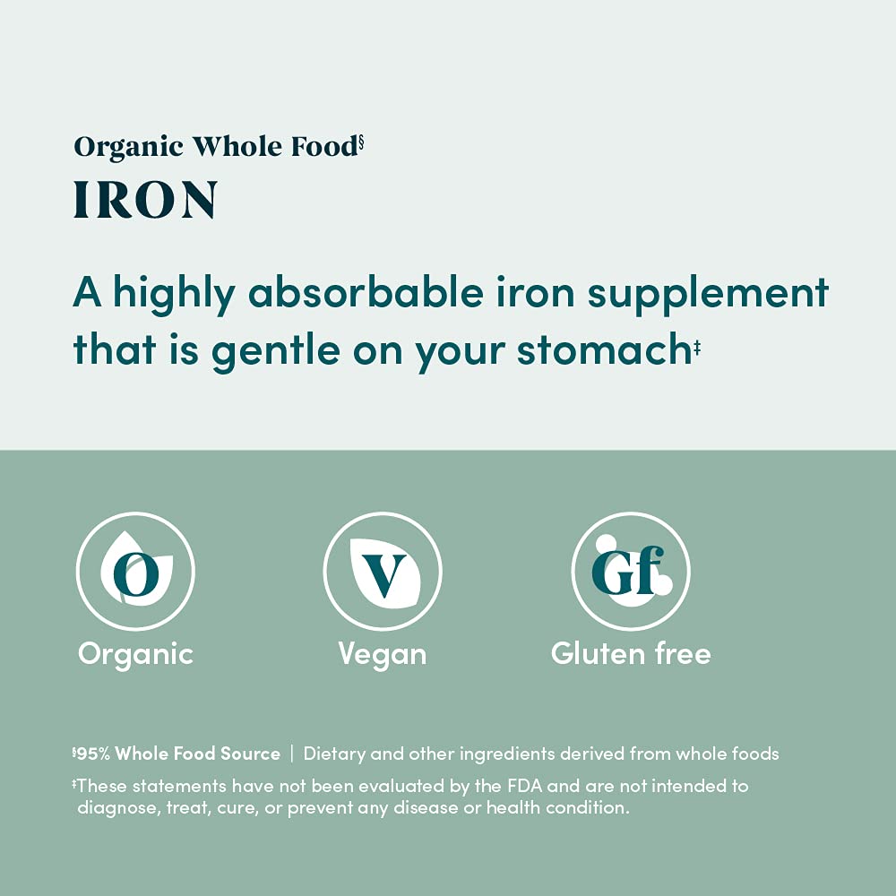 vegan-friendly iron supplement option
