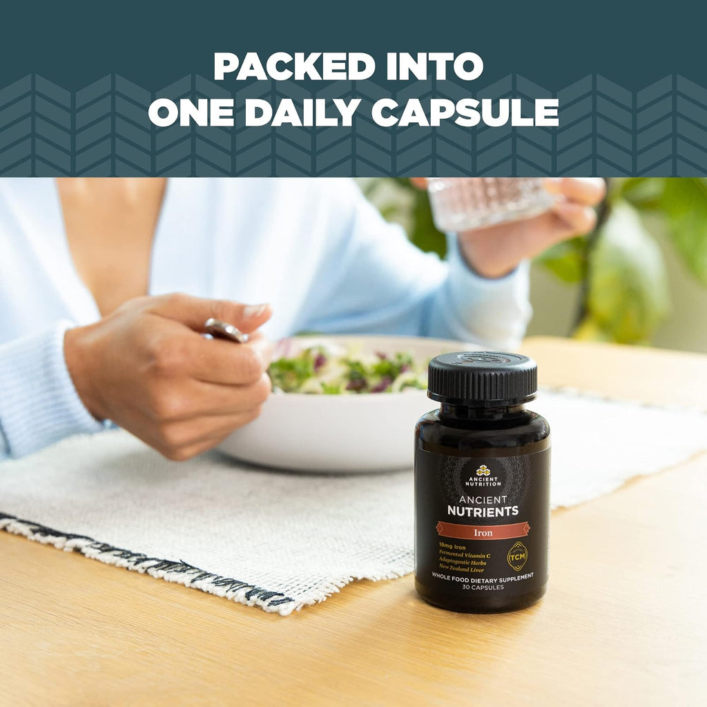 vegan-friendly iron supplement option