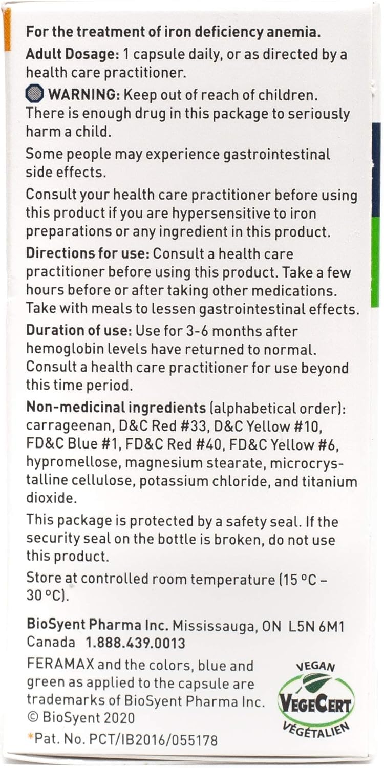 vegan-friendly iron support solution