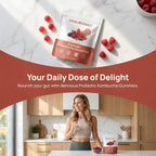 Vegan-friendly kombucha gummy supplements