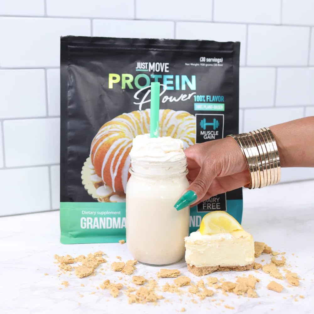 vegan-friendly lemon pound cake protein