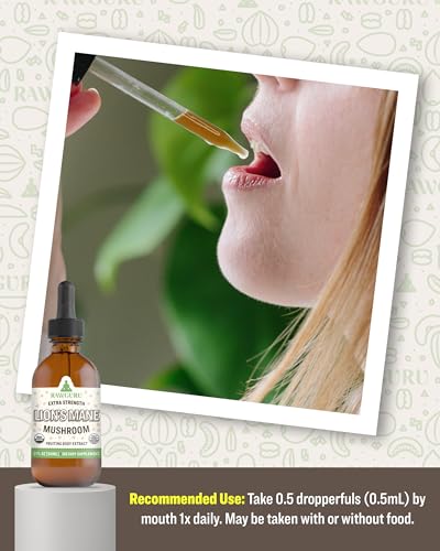 Vegan-friendly Lion's Mane mushroom tincture