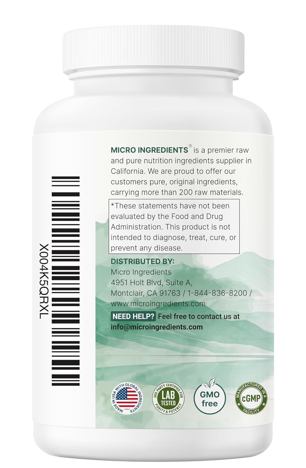 vegan-friendly lithium orotate formula