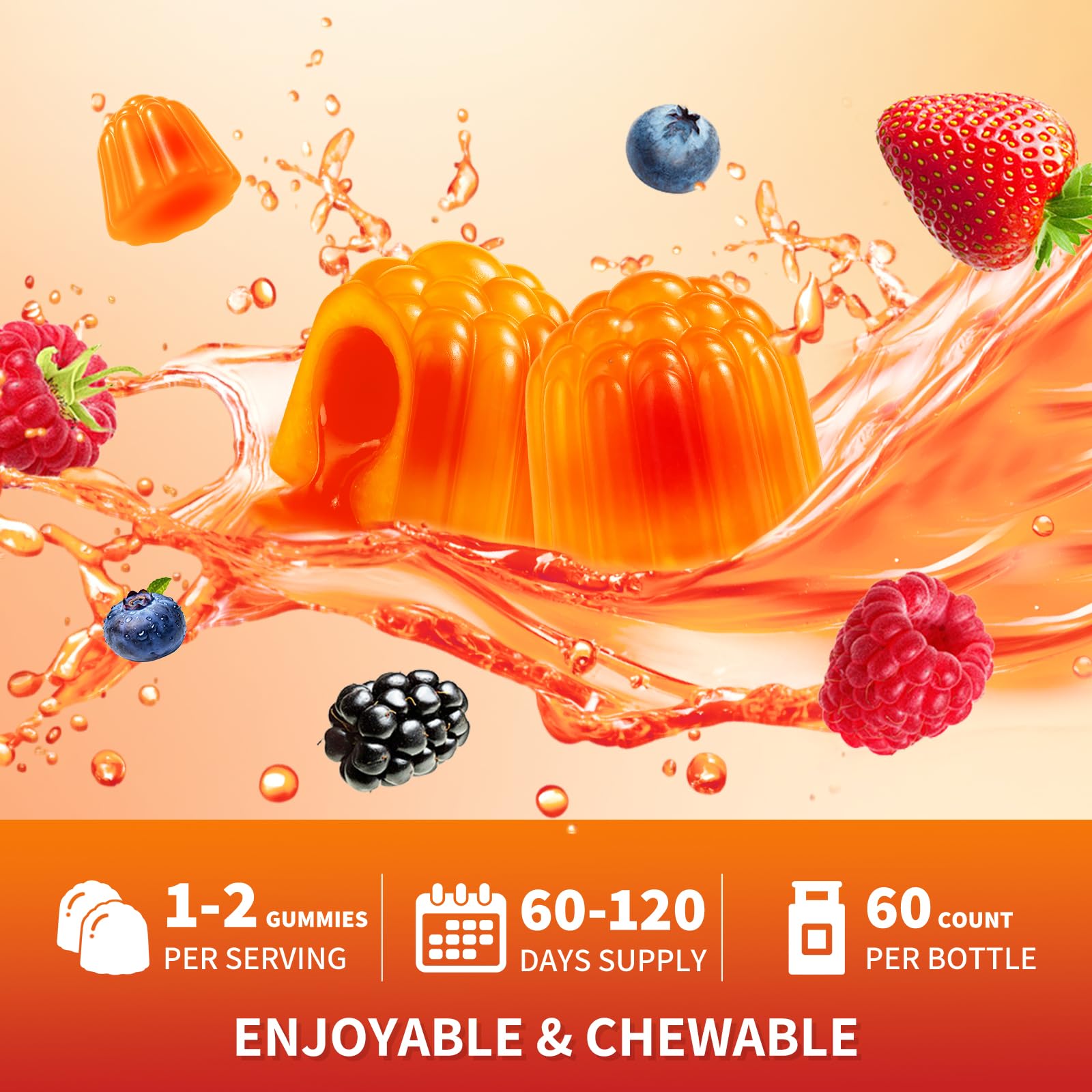 Vegan-friendly Lithium Orotate gummy formula