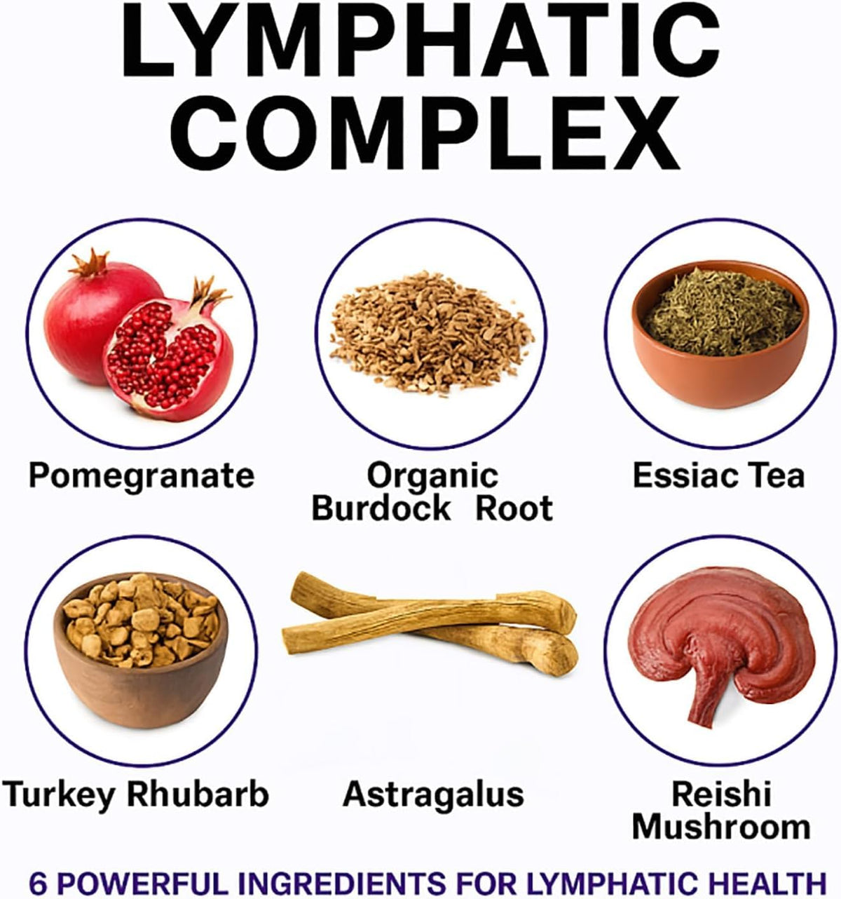 vegan-friendly lymphatic complex formula