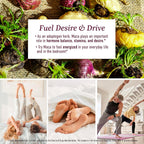 Vegan-friendly maca energy supplements