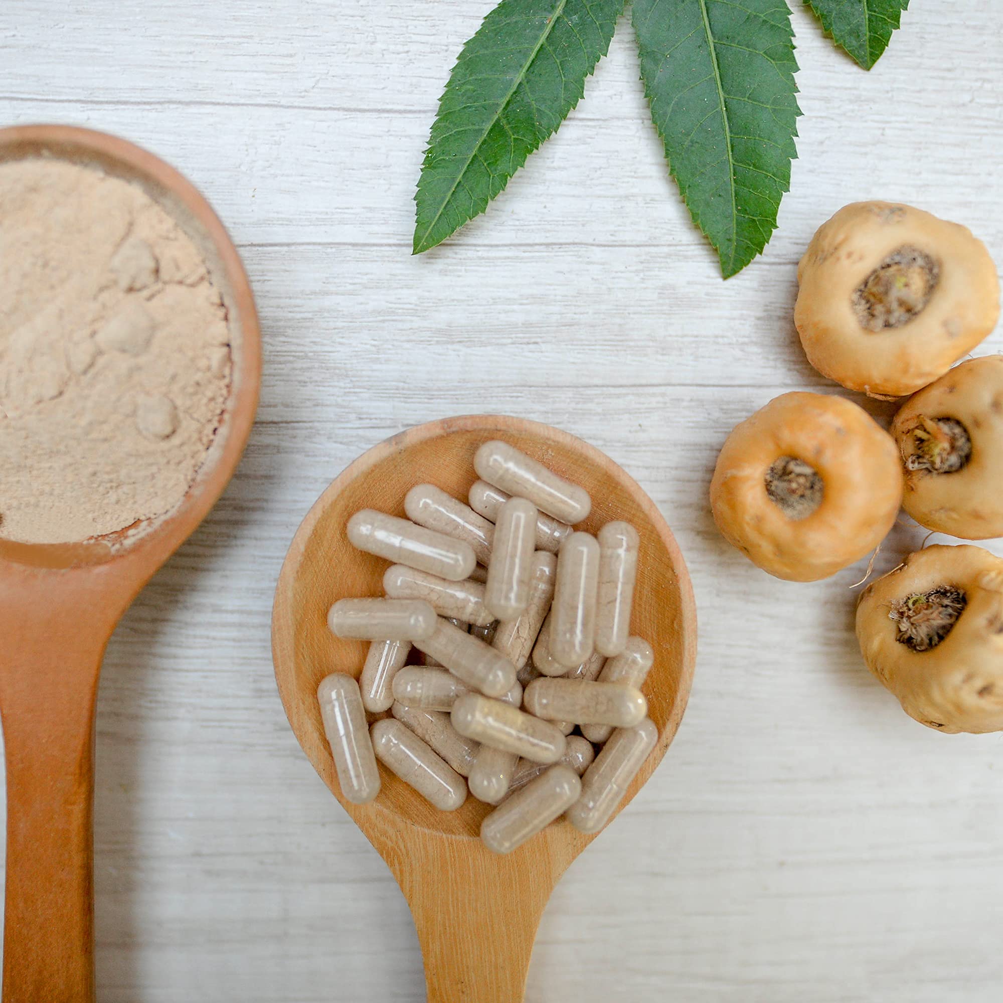 vegan-friendly maca powder capsules
